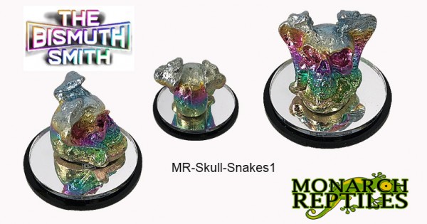 The Bismuth Smith - Skull w/2 Snakes 1